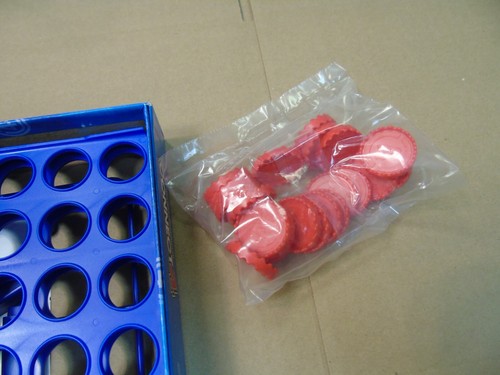 BRAND NEW Connect Four 21 Discs FULL SET RED Board Game Piece Pieces 4 ...