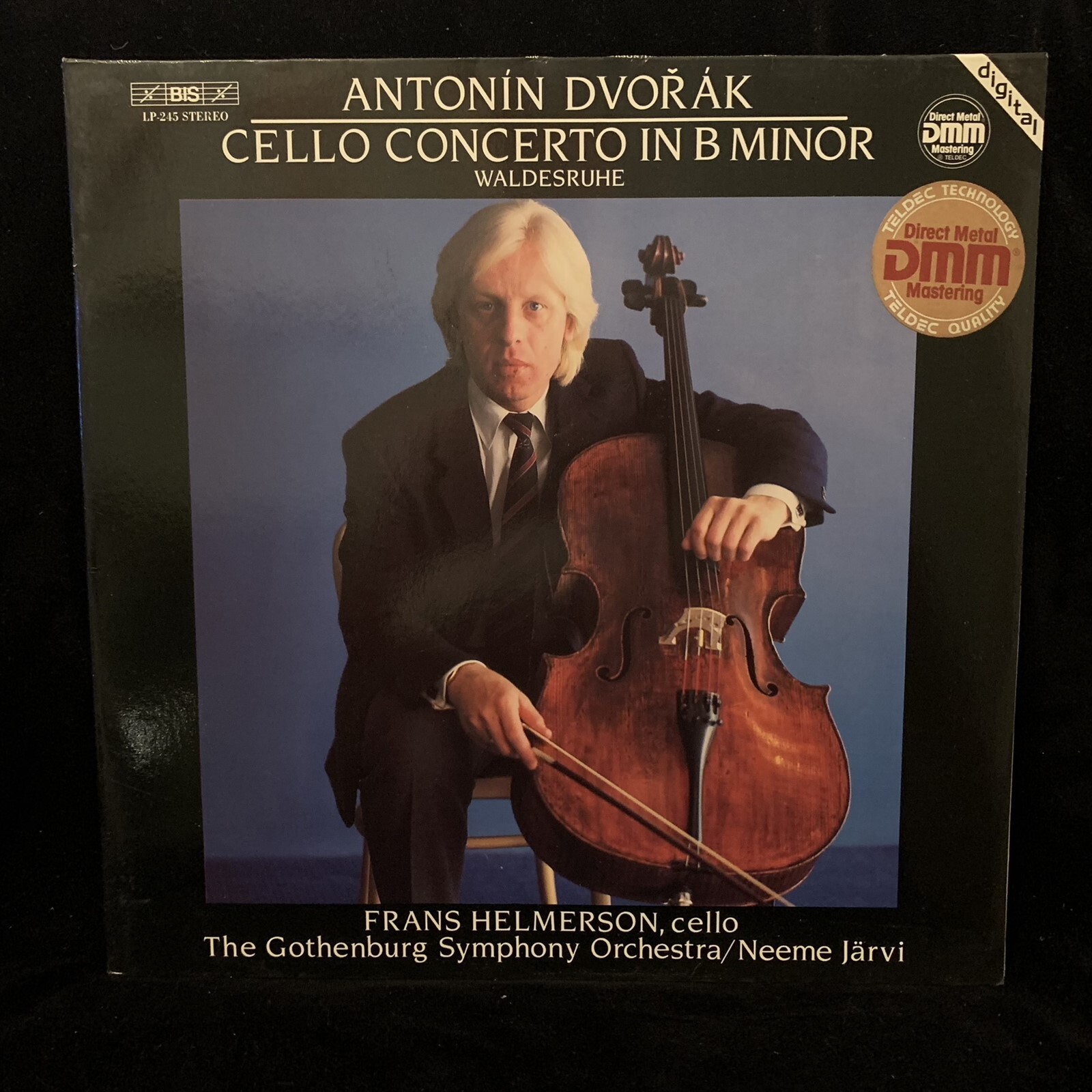 FRANS HELMERSON cello - DVORAK Concerto, Waldesruhe - NEEME JARVI - BIS ...