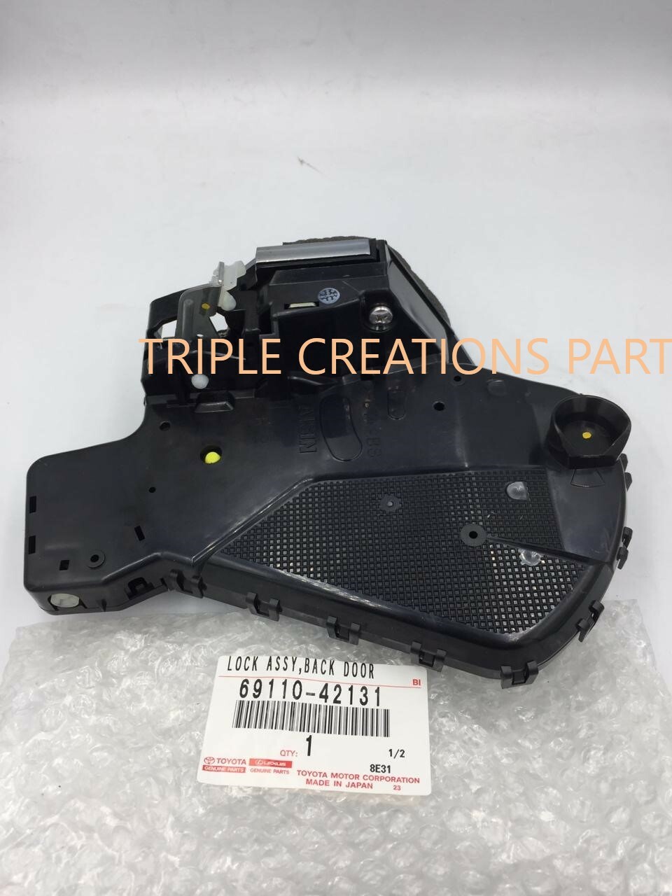 Genuine Toyota 69110-42131 Lock Assy Back Door W/Motor 6911042131 OEM ...