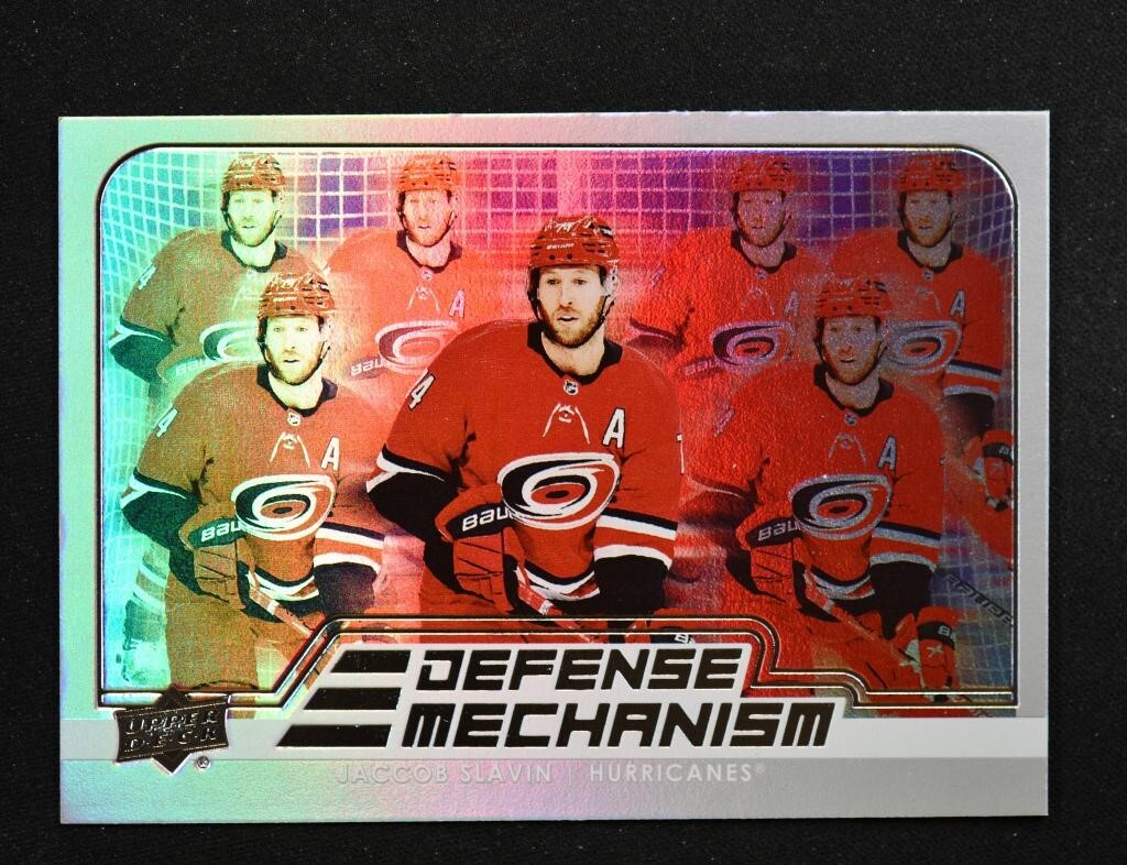 2022-23 Series 1 Defense Mechanism #DM-18 Jaccob Slavin - Carolina ...
