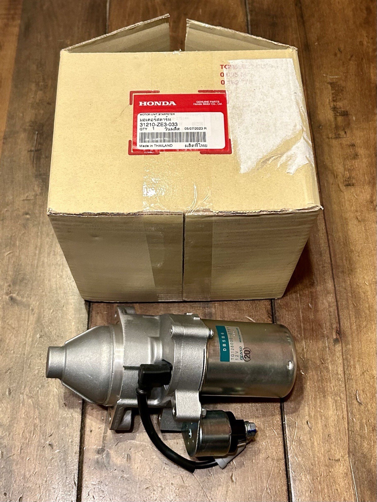 HONDA Starter Motor GX340 GX390 EB6500 EM5000 31210-ZE3-033 Genuine OEM ...