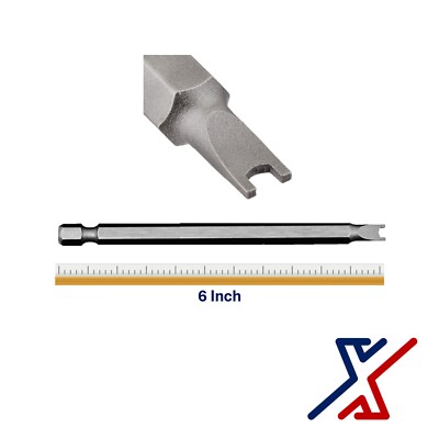 # 4 Spanner Driver Bit, 6" Long by X1Tools (1 Bit - 100 Bits) | eBay