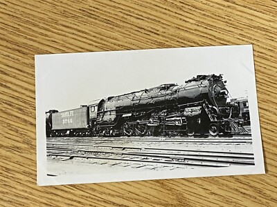 Santa Fe Railway Steam Engine Locomotive 3766 Vintage Photo ATSF | eBay