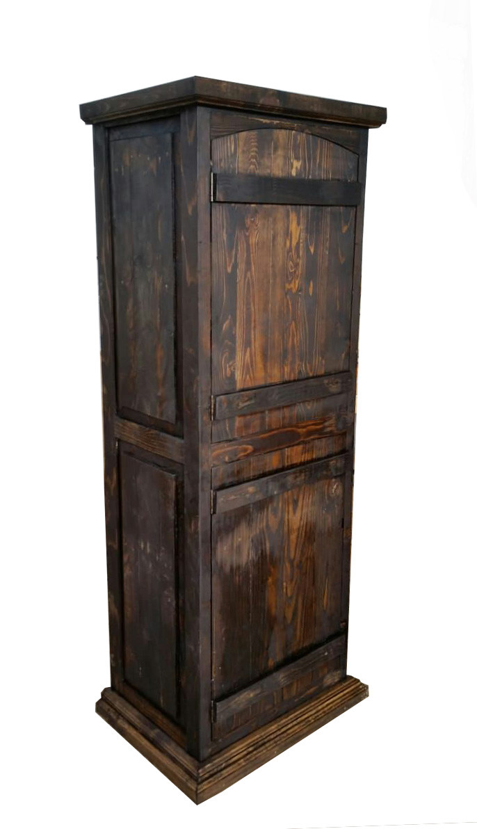 Rustic Linen Cabinet Very Large Vintage Linen Cabinet, Old Wardrobe
