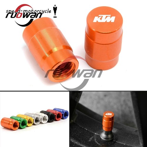 KTM RC Duke 125 200 390 690 790 890 990 1290 Supe Wheel Tire Valve caps ...