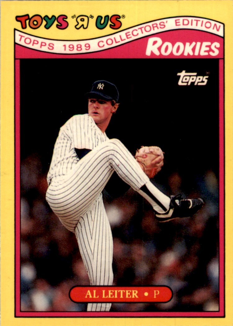 1989 Topps Toys'R'Us Rookies Al Leiter Baseball Cards #19 | eBay