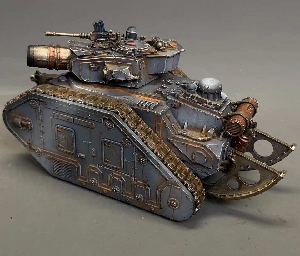 Death Korps of Krieg Mars Alpha Pattern Leman Russ Demolisher Warhammer ...