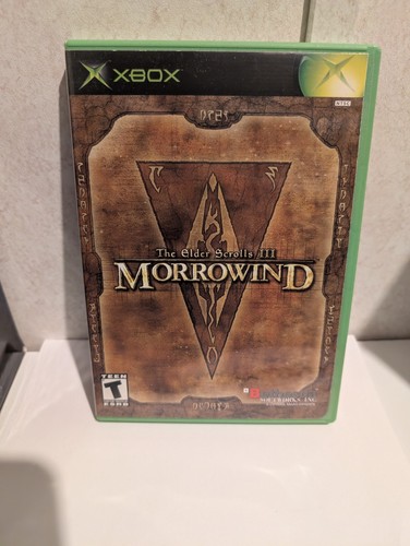 The Elder Scrolls III: Morrowind Xbox With Manual, Map And Registration ...