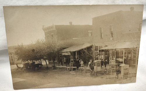 1907 Haven Kansas Post Office & RFD Carts Main Street RPPC | eBay