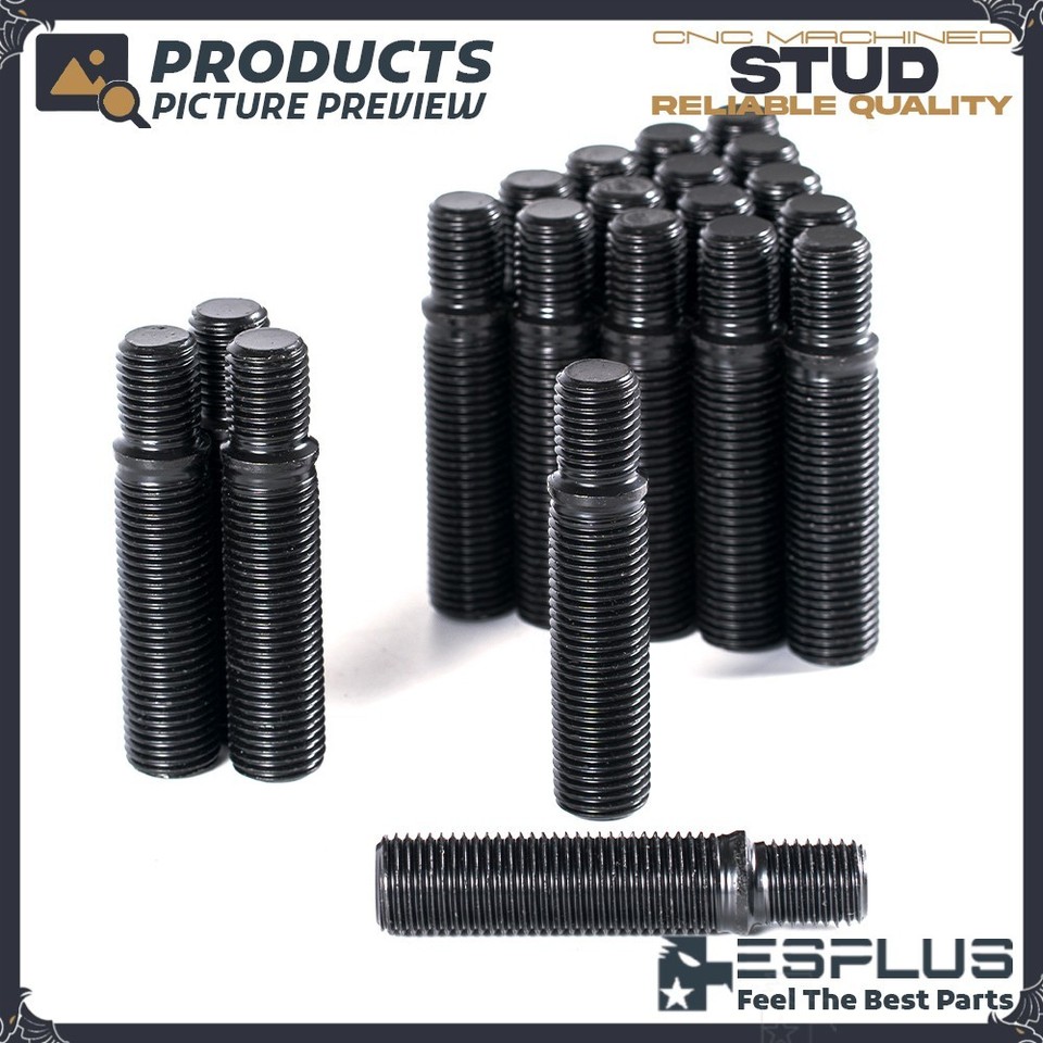 20 Extend Wheel Stud Convert Bolt-Nut M12x1.5 to M14x1.5 Fit Newer ...