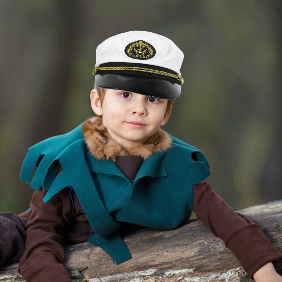 Yacht Captain Hat Costume Accessories Captains Adorable Sailor Hats ...