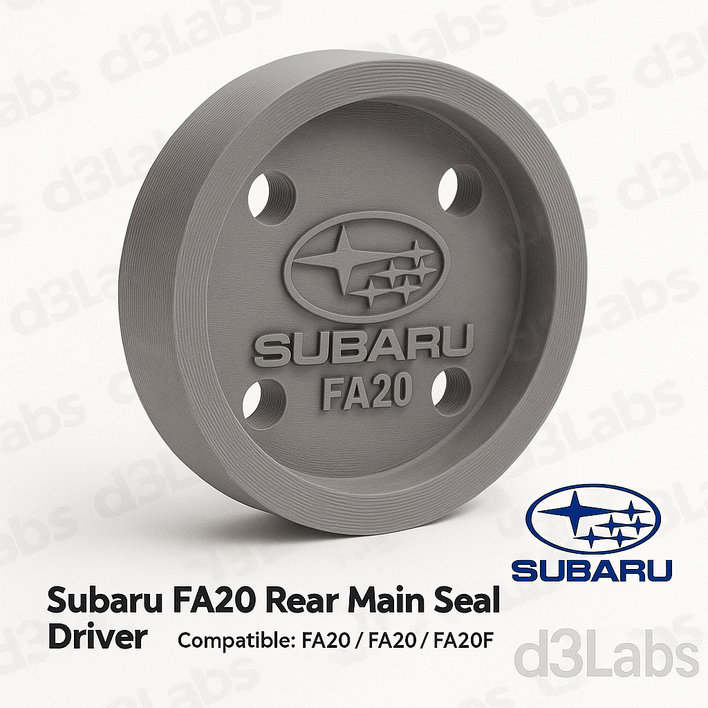 Subaru FA20 Rear Main Seal Installer Tool | BRZ FR-S 86 WRX FA20F RMS ...