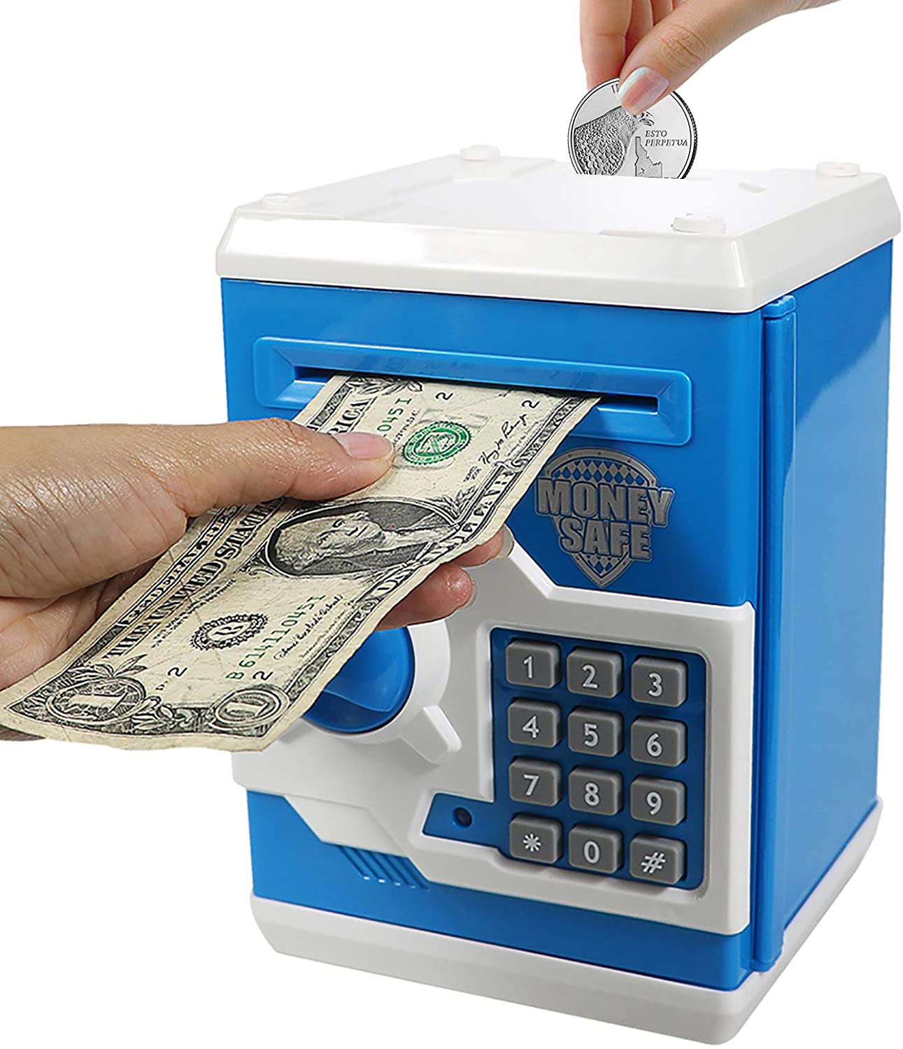 Electric Automatic Coin Sorter Change Money Cash Counting Counter ...