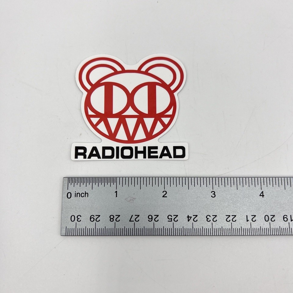 Radiohead England Vinyl Rock Band Music Sticker Stocking Stuffer Gift ...