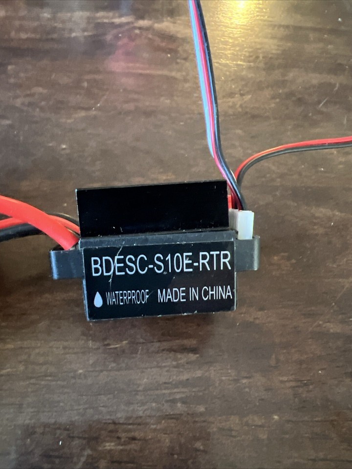 BDESC-S10E-RTR Brushed Motor Speed Controller | 2-3 Lipo | 5-9NiMH ...
