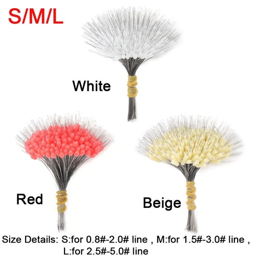 Silicone Anti-Strand Stopper Connector Space Bean Fishing Bobber ...