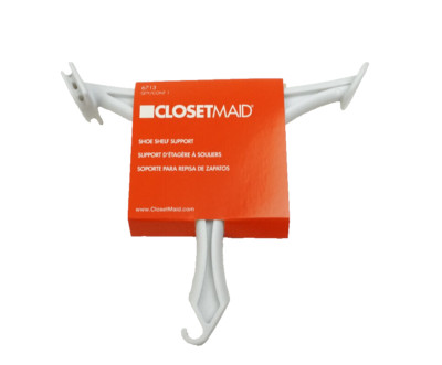 Closetmaid 5.5" Shoe Shelf Support Bracket White 6713 | eBay
