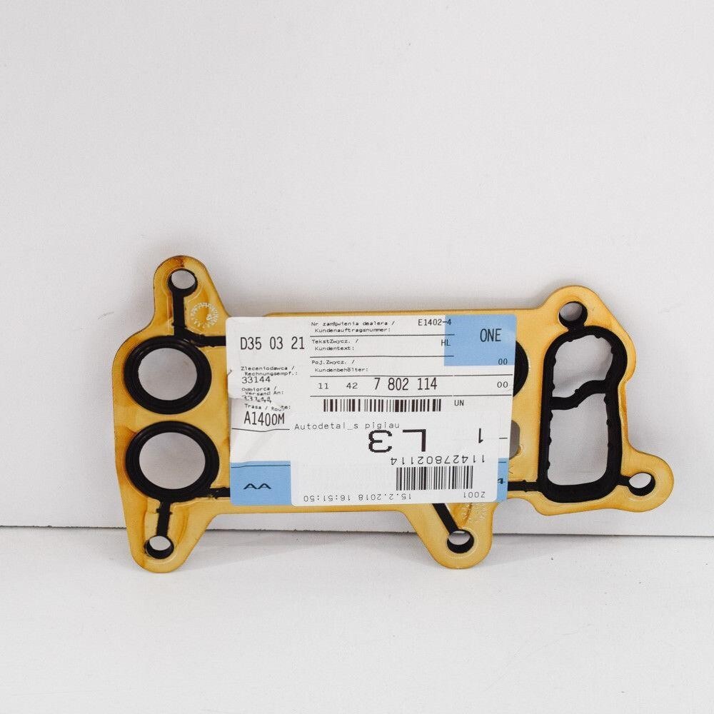 BMW 5 E60 Oil Cooler Gasket 11427802114 7802114 Genuine for sale online ...