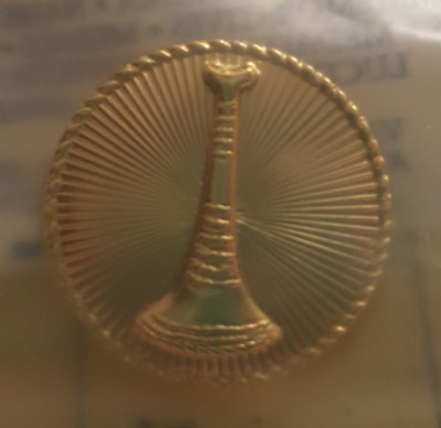 Lieutenant Gold Fire Collar Brass Chain of Command Firefighter 11/16 ...