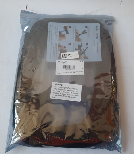 Alex Tech split sleeving 3/8 inch 25ft Black cord protector wire loom ...