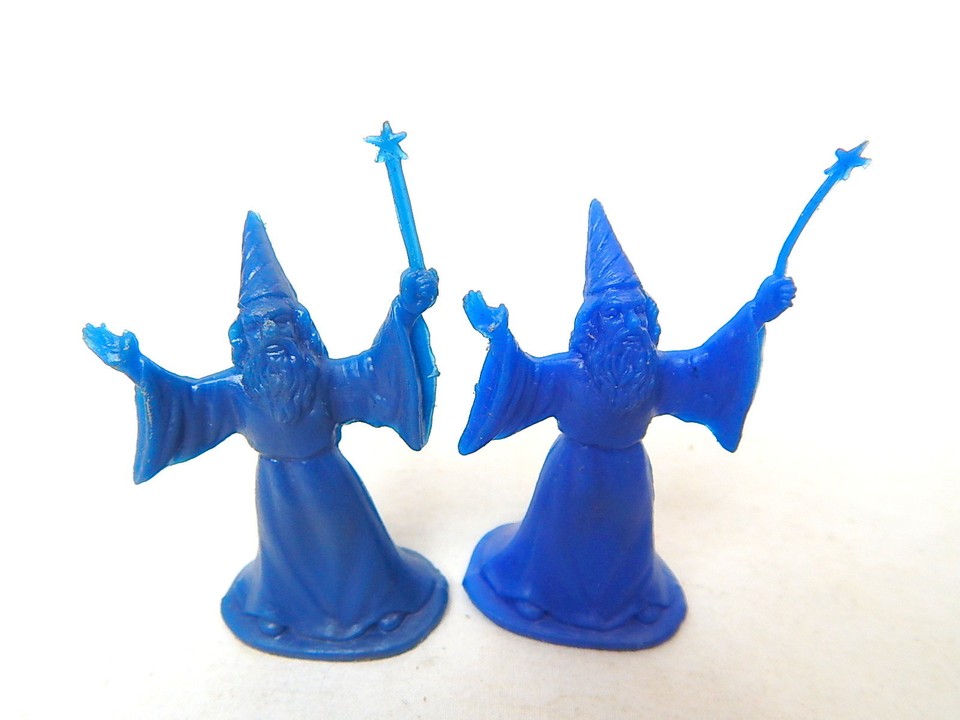 DFC Dimensions For Children 10 Fantasy Wizards Blue Playset Figures | eBay