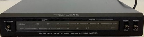 RadioShack Realistic Audio Power Meter APM-500, Great Condition! | eBay