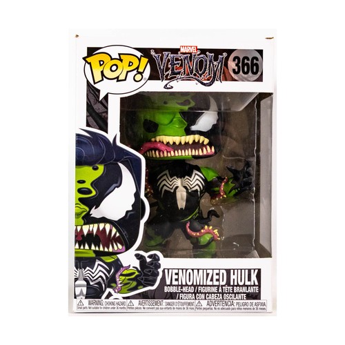 Funko Marvel Venomized Pop Figure Venomized Hulk EX/NM 889698326902| eBay