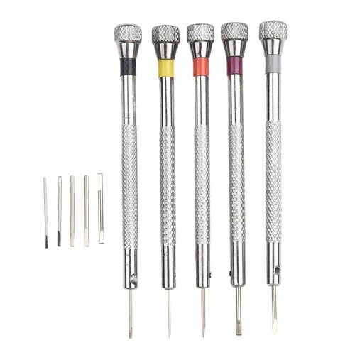 Essential 5Pcs Precision Screwdrivers for Watchmakers and Jewelry ...