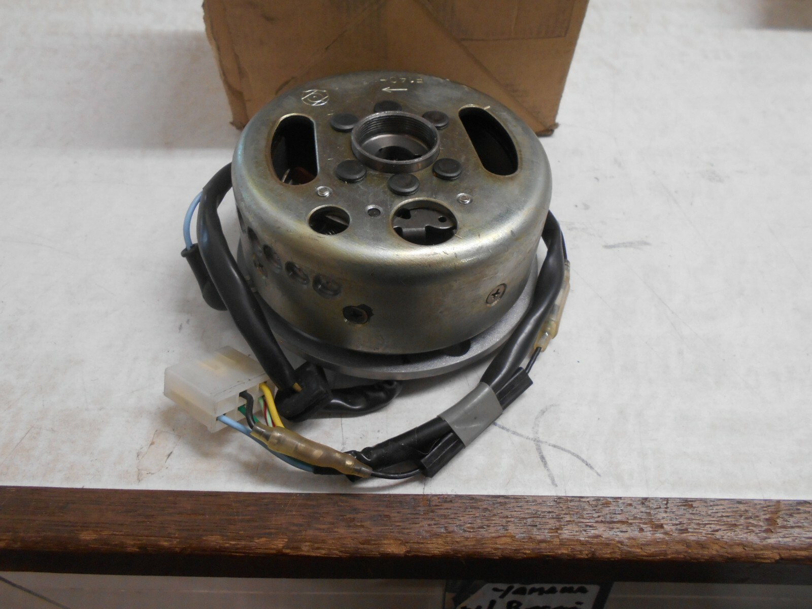 GENUINE YAMAHA PARTS STATOR ASSEMBLY DT175FA 1974 DT175B 1975 458-81300 ...