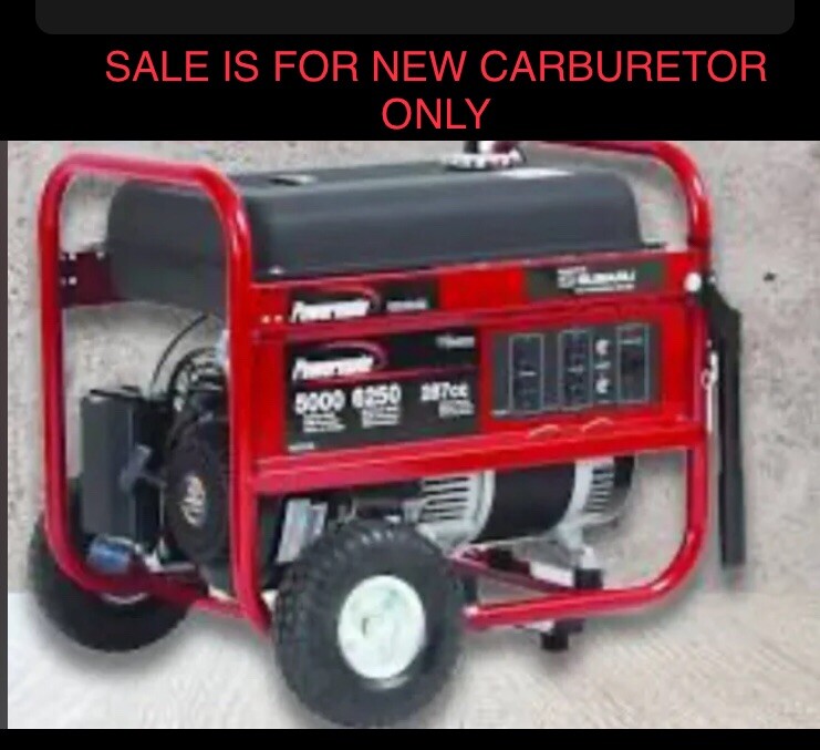 CARBURETOR PORTABLE COLEMAN POWERMATE GENERATOR 5000 6250 Subaru 10hp ...
