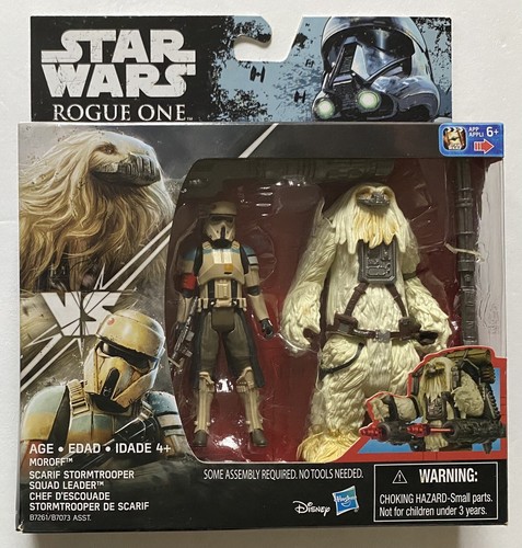 STAR WARS ROGUE ONE MOROFF & SCARIF STORMTROOPER SQUAD LEADER AGES 4 ...