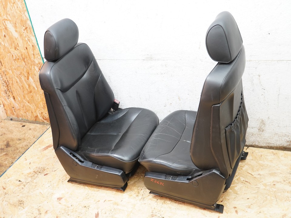1994-1999 Mercedes-Benz S Class W140 Seat Leather Bucket Front Rear Set ...