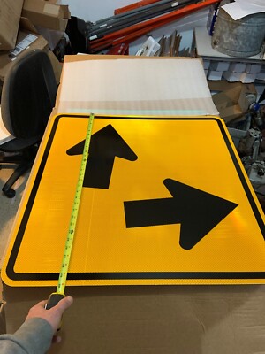 highway road 30x30 sign Hi-Vis (s014 | eBay