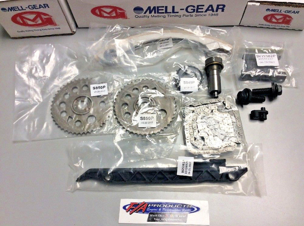 GM DOHC Ecotec 2.0 2.2 2.4 Liter Engines CompleteTiming Set Melling 3 ...