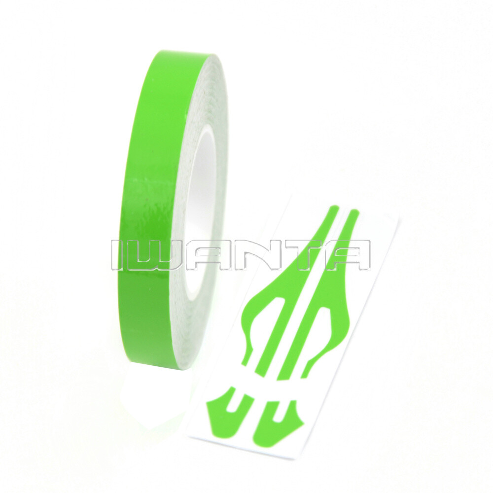1/2" Lime Green Pinstripe Pin Stripe DIY Line Roll Vinyl Tape Decal ...