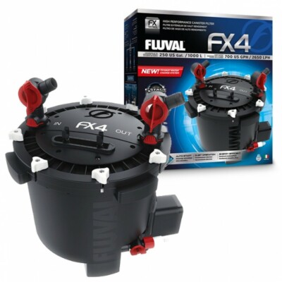 Fluval FX4 Aquarium Canister Filter 15561102148 | eBay
