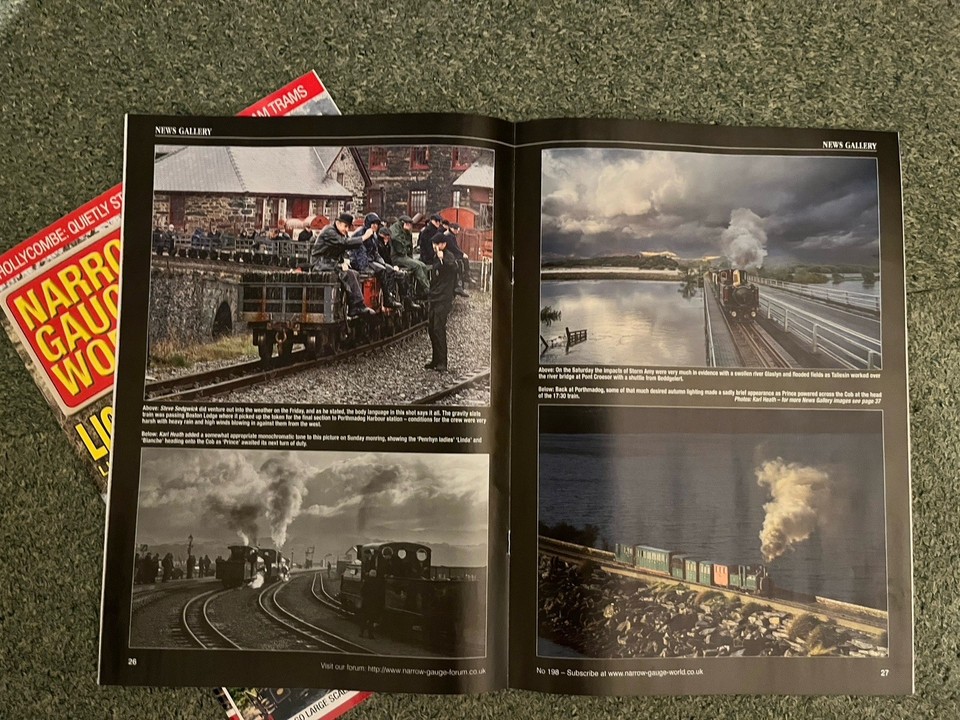 Two Recent Editions of Narrow Gauge World Magazine in Excellent ...