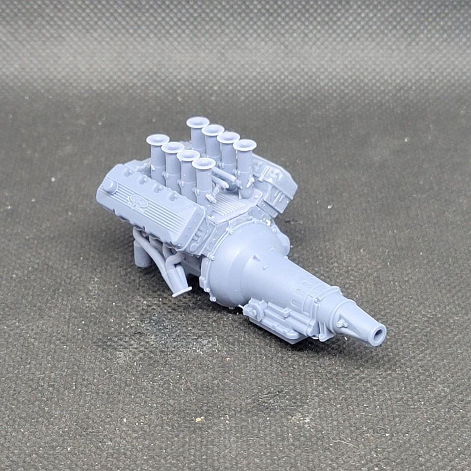 Ford 427 SOHC Webber ITB model engine resin 3D printed 1:24-1:8 scale ...