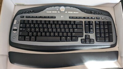Logitech CORDLESS DESKTOP MX3000 Advanced Keyboard & Laser Mouse New ...