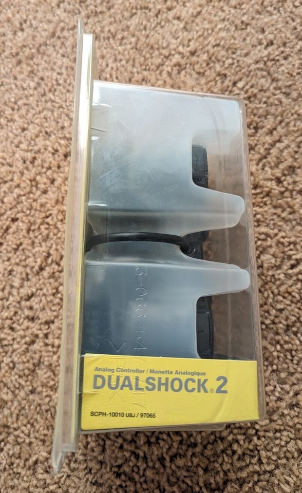 ORIGINAL NEW PS2 Controller DualShock 2 Slate Gray Sony PlayStation 2 ...