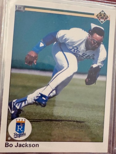 RARE 1990 UPPER DECK 105 BO JACKSON ROYALS ERROR CARD: VALUABLE!! | eBay