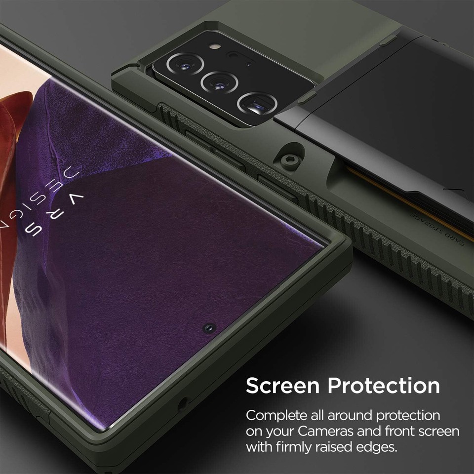 For Galaxy Note 20 Ultra Case VRS [Damda Glide Pro]Card Wallet Phone ...