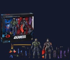 G.I. Joe 6" Classified Series Steel Corps Commander vs Twilight Guard