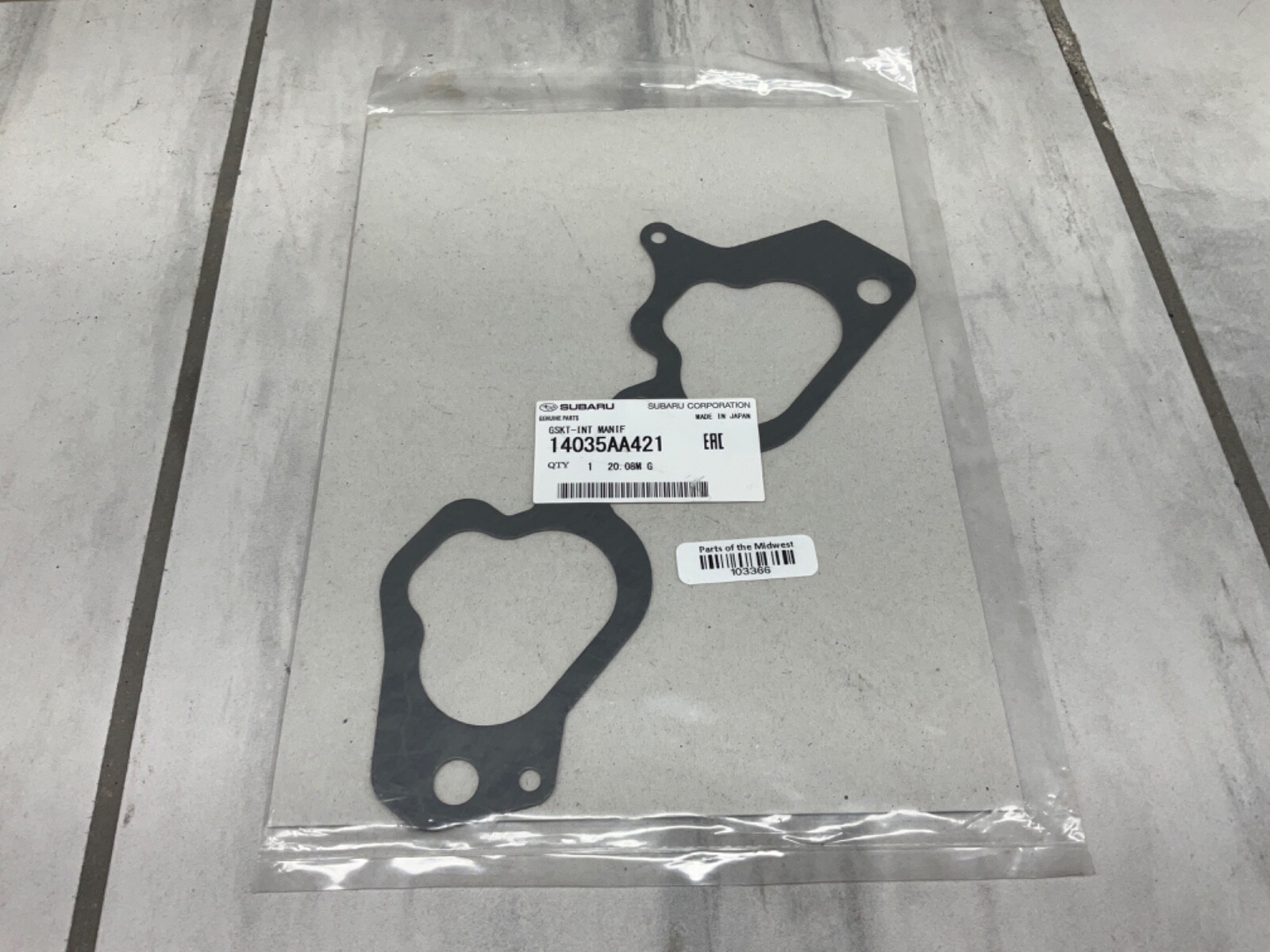 Subaru OEM 2006 Forester-engine Intake Manifold Gasket 14035AA421 for ...