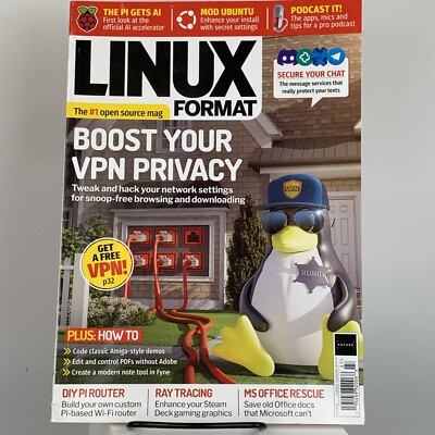 Linux Format Magazine Issue 318 Summer 2024 Boost Your VPN Privacy NEW | eBay