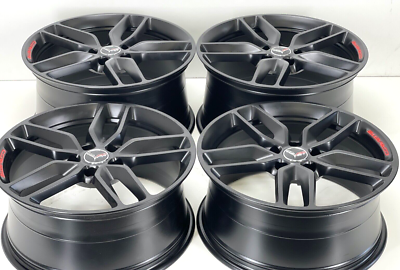 19" 20" CHEVY CORVETTE STINGRAY C4-C7 FACTORY STOCKFITS 5X120 BLACK ...
