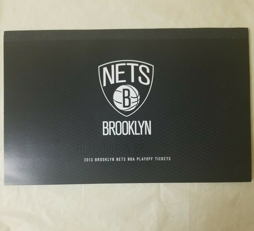 Brooklyn Nets 2013 NBA ticket stubs -four tickets- Inaugural Season ...