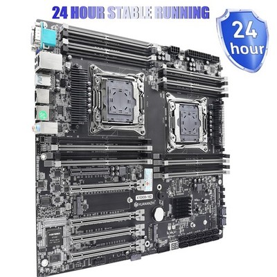 X10X99-16D V2.0 E-ATX Server/Workstation Motherboard LGA2011-3 Dual CPU ...