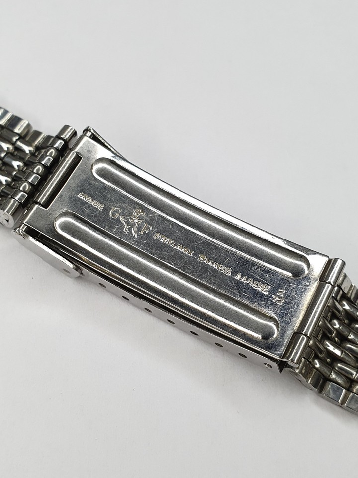 Gay Freres Heuer Bracelet for Autavia - 20mm - Year 1972 - Parts | eBay