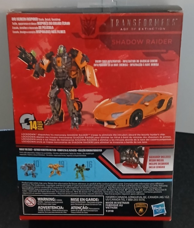 TRANSFORMERS STUDIO SERIES 17 SHADOW RAIDER DELUXE CLASS AGE OF ...